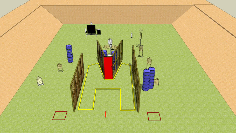 Low Country USPSA - SC Section Match Stage 6 | 3D Warehouse