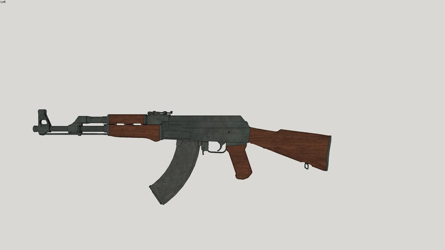 AK Assault Rifle | 3D Warehouse