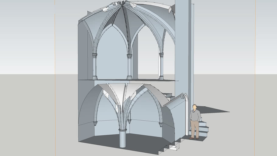 Gothic Tower Vaults | 3D Warehouse