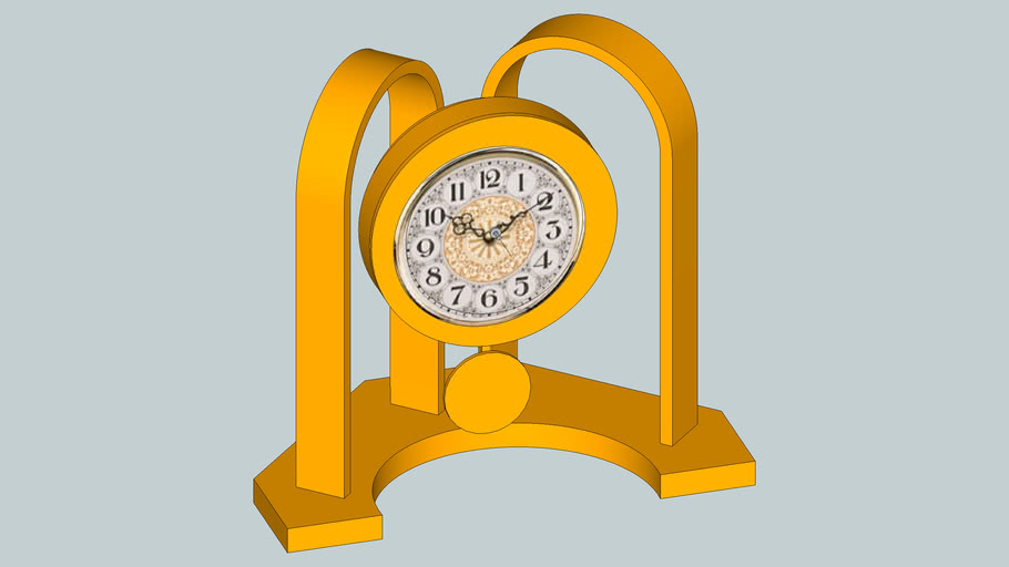 Steam Bent Clock | 3D Warehouse