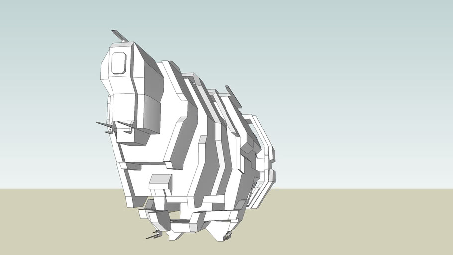 UNSC Marathon-class cruiser | 3D Warehouse