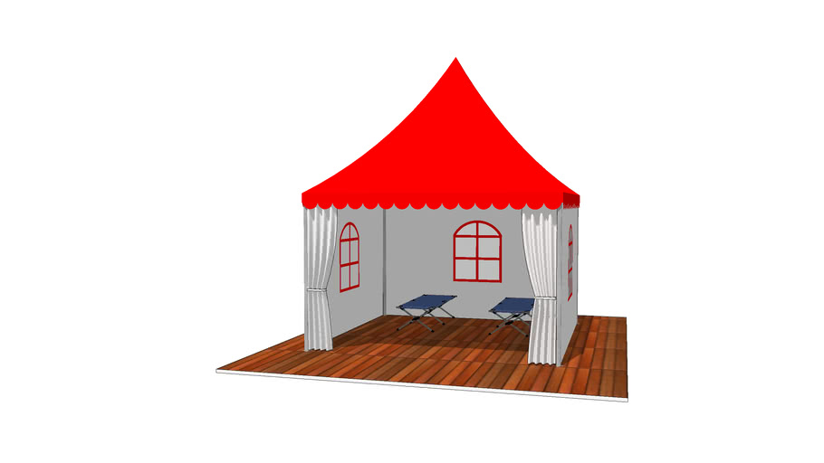 tenda posko 4x4 | 3D Warehouse
