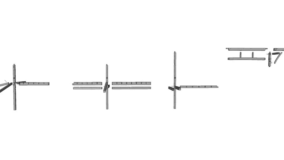 COUNTY J FRAME DETAILS (EXPLODED JOINERY) | 3D Warehouse