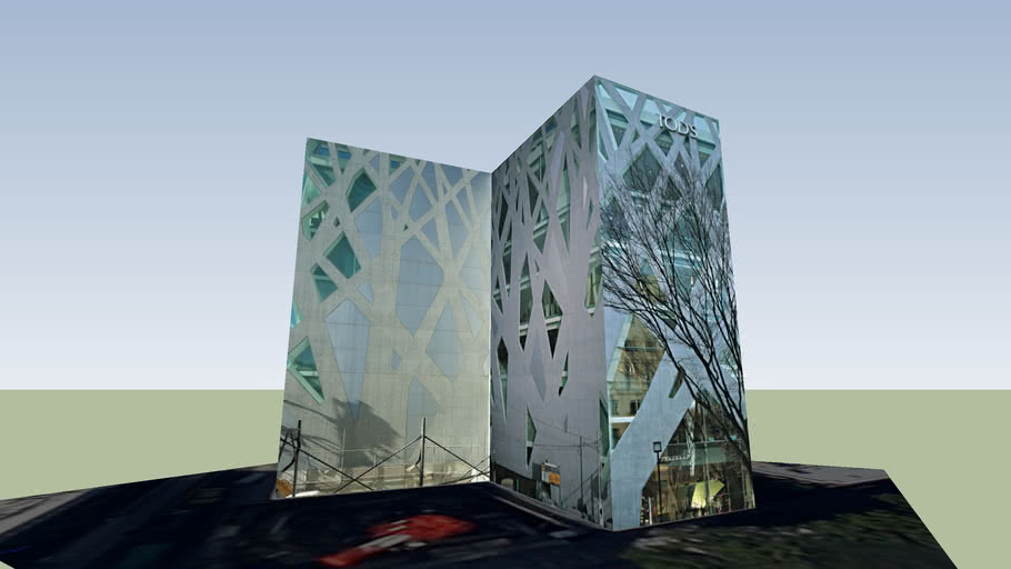Toyo Ito's Tod's Omotesando | 3D Warehouse