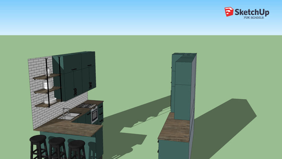 Tiny House Kitchen | 3D Warehouse