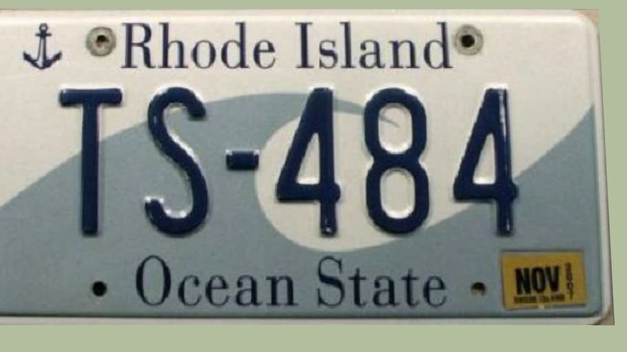 Rhode Island license plate | 3D Warehouse