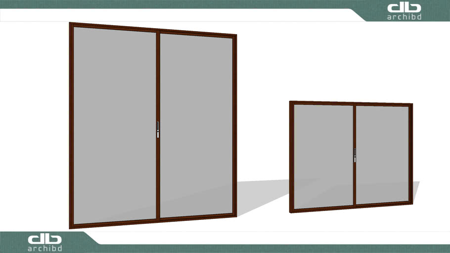 Sliding Window | 3D Warehouse