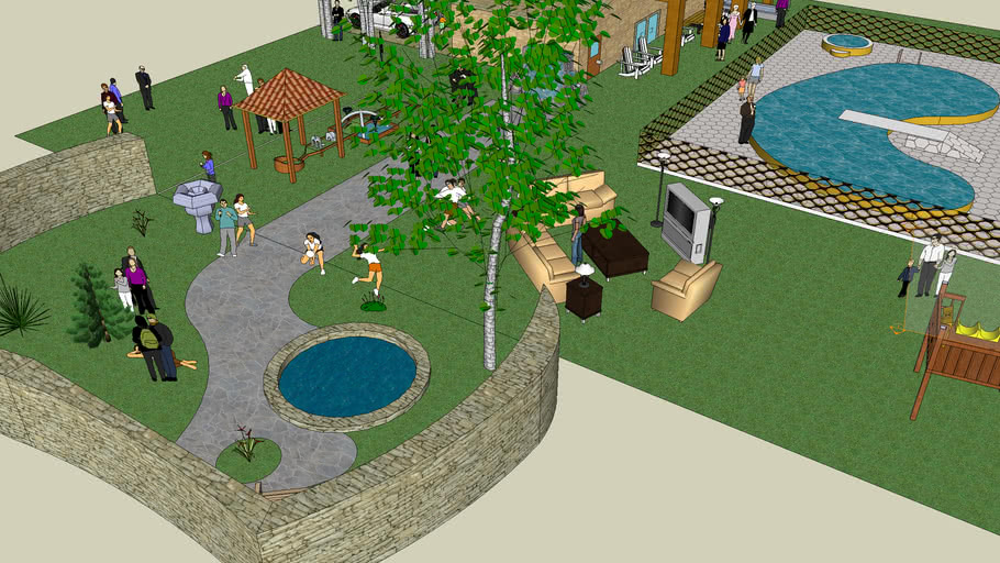 party | 3D Warehouse