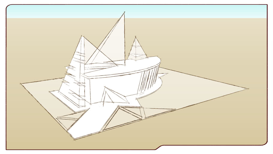 Triangular Building | 3D Warehouse