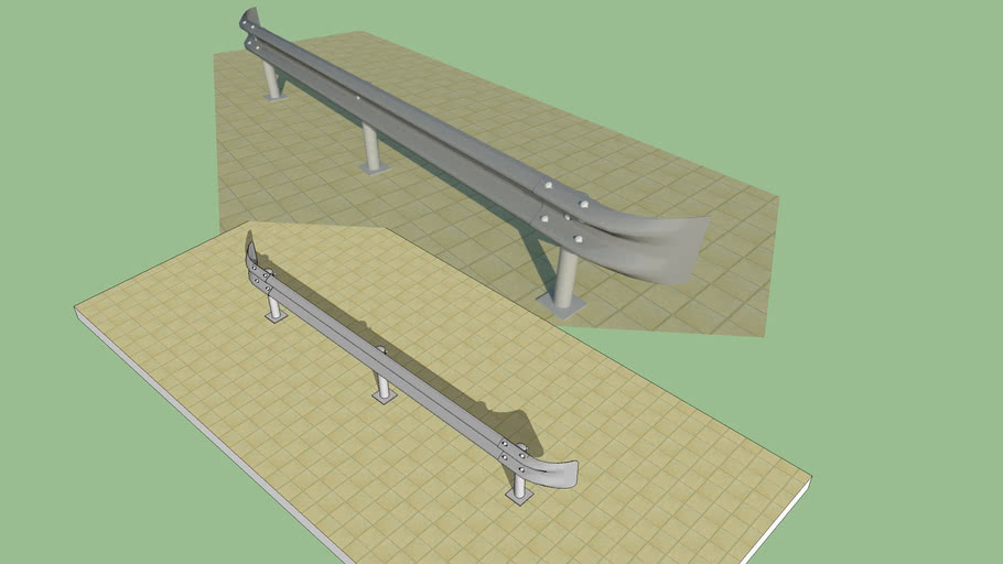 GuardRail | 3D Warehouse