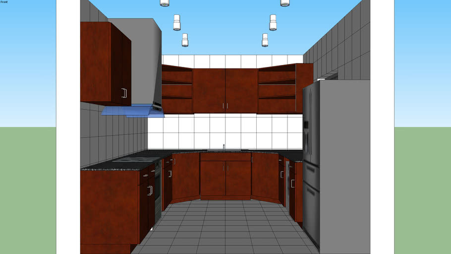 Small Kitchen | 3D Warehouse