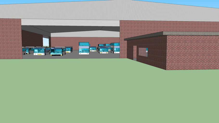 Bus Garage | 3D Warehouse
