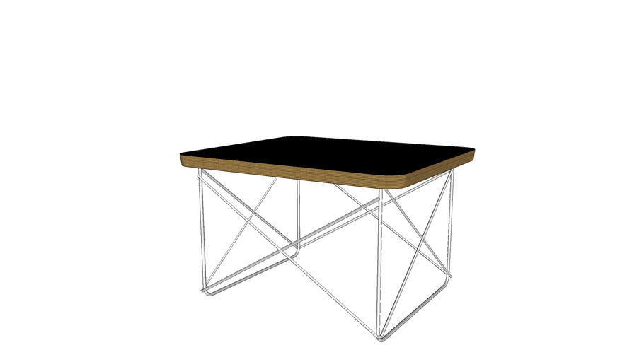Eames Letter Table | 3D Warehouse