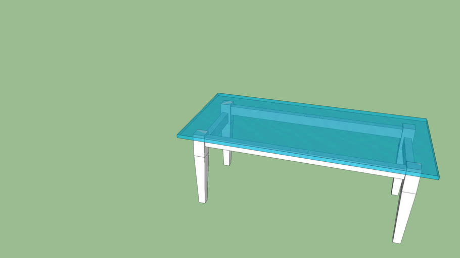 table glass | 3D Warehouse