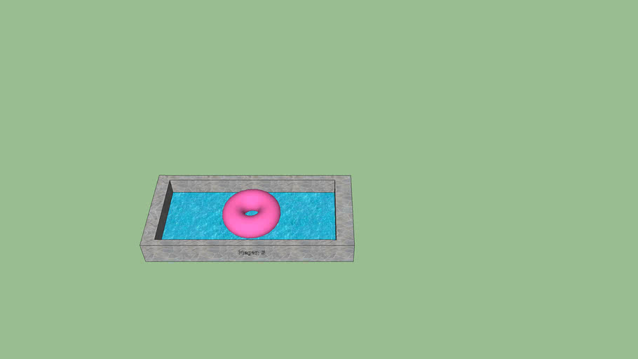 Pool float by Megan S | 3D Warehouse