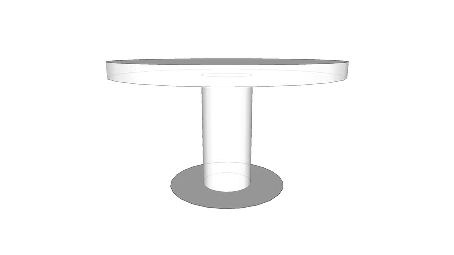 BoConcept Granada 130cm Dining table, round | 3D Warehouse