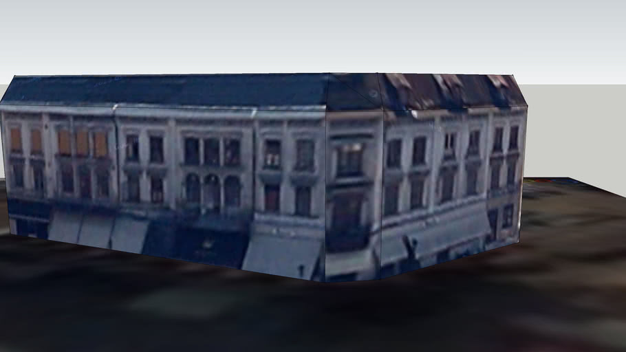 Building on Strada Franceza, Bucharest | 3D Warehouse