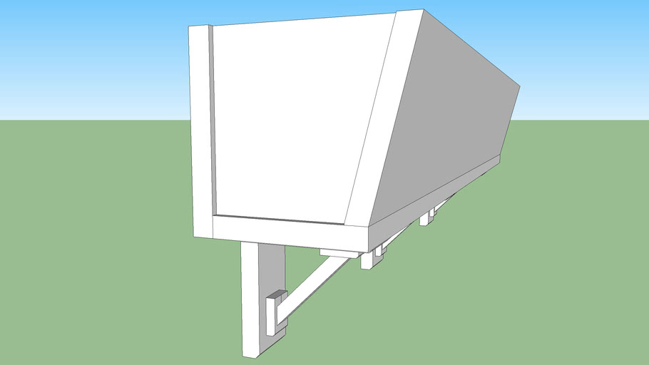 white pvc windowbox | 3D Warehouse