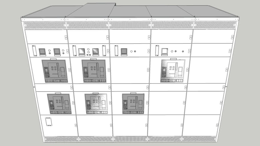 4000A LV switchboard | 3D Warehouse