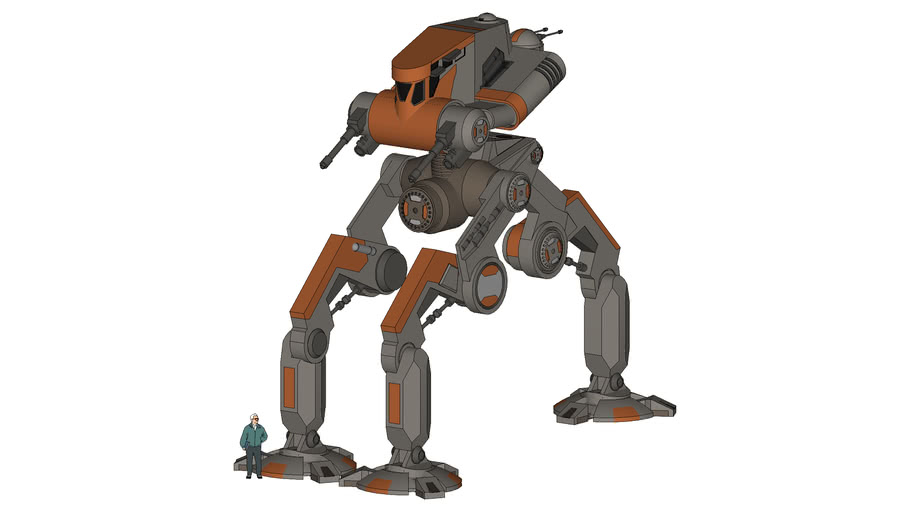 Bolraida-Class Republic Heavy Walker | 3D Warehouse