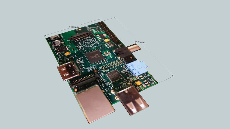 Raspberry Pi | 3D Warehouse