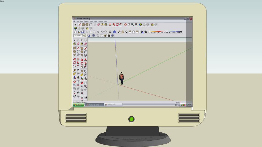 PC Monitor | 3D Warehouse