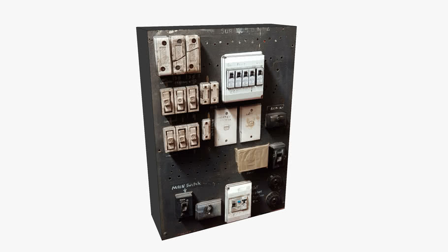 Old Switchboard | 3D Warehouse
