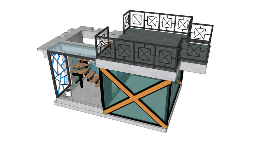 House in the forest | 3D Warehouse