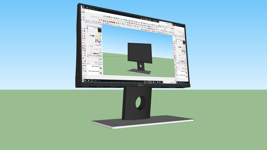COMPUTER MONITOR | 3D Warehouse