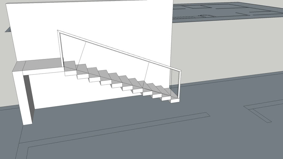 glass railing | 3D Warehouse