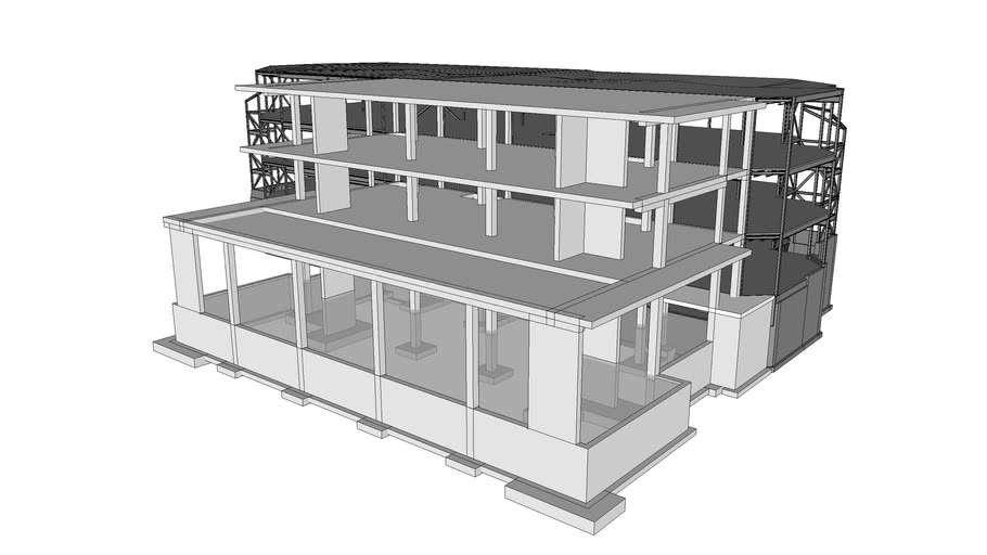 Trame structurale - Étape concept | 3D Warehouse
