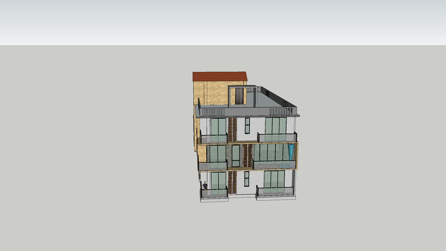 3 storey Building | 3D Warehouse