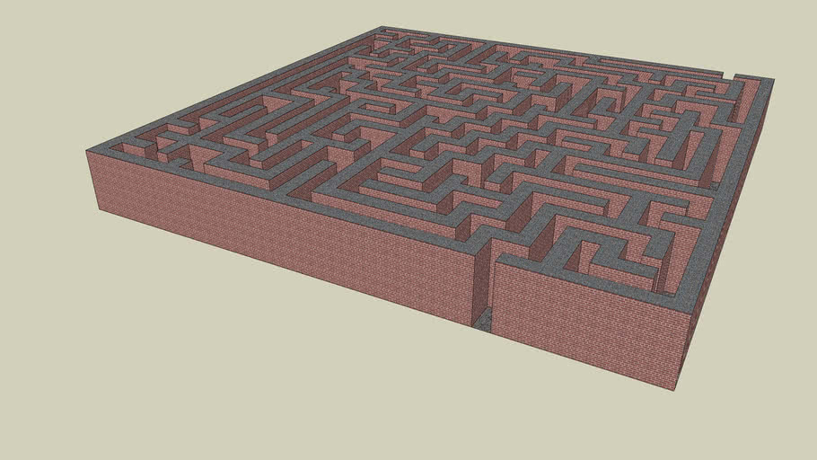 Maze | 3D Warehouse