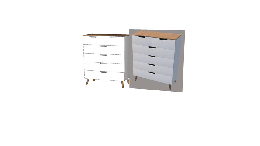chest of drawers | 3D Warehouse