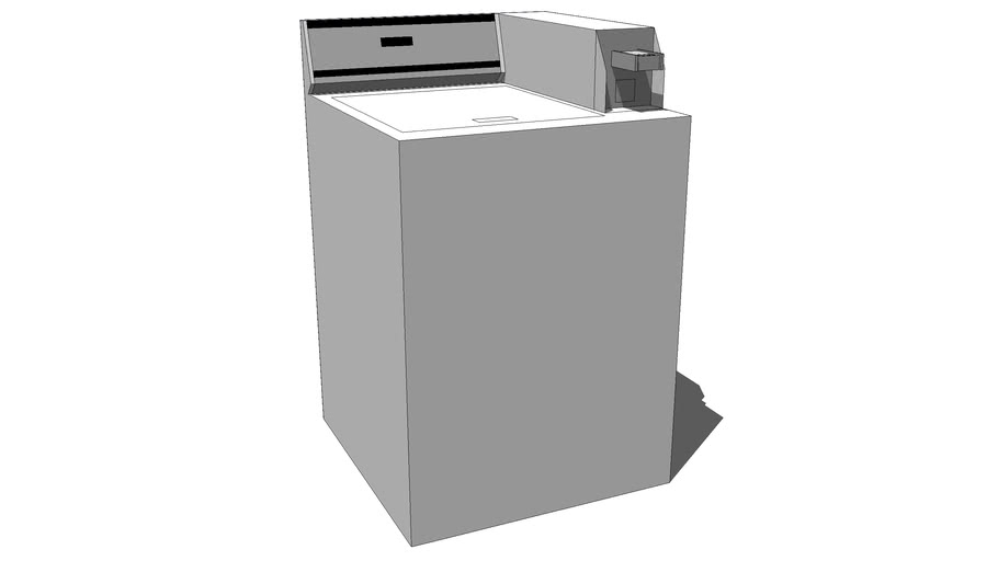 Laundry Coin Operated Washer | 3D Warehouse