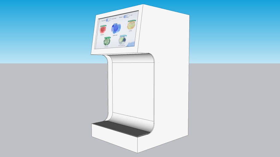 The Countertop Bevi Water Station | 3D Warehouse