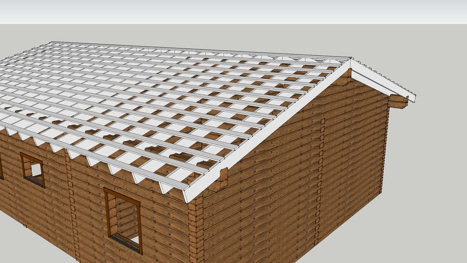 Log house | 3D Warehouse