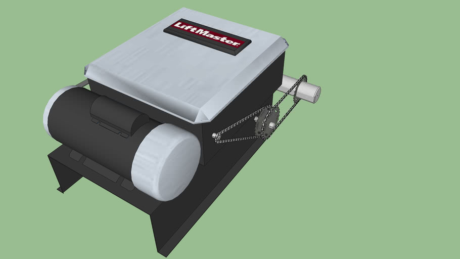 Jackshaft Operator - Liftmaster | 3D Warehouse