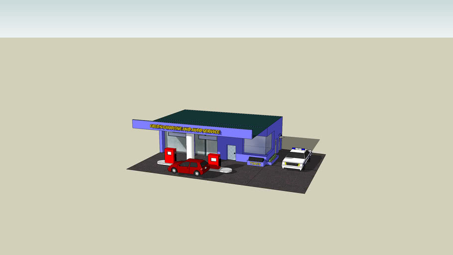 Gas Station | 3D Warehouse