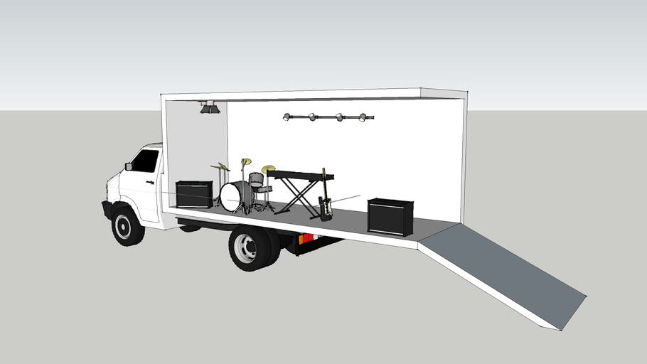 Mobile stage | 3D Warehouse