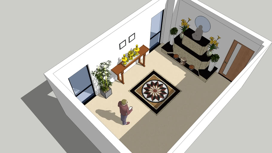 VietNam Buddhist Altar 01 | 3D Warehouse