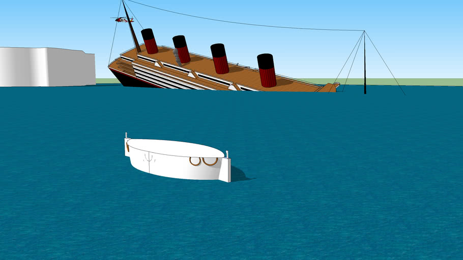 Sinking ship | 3D Warehouse