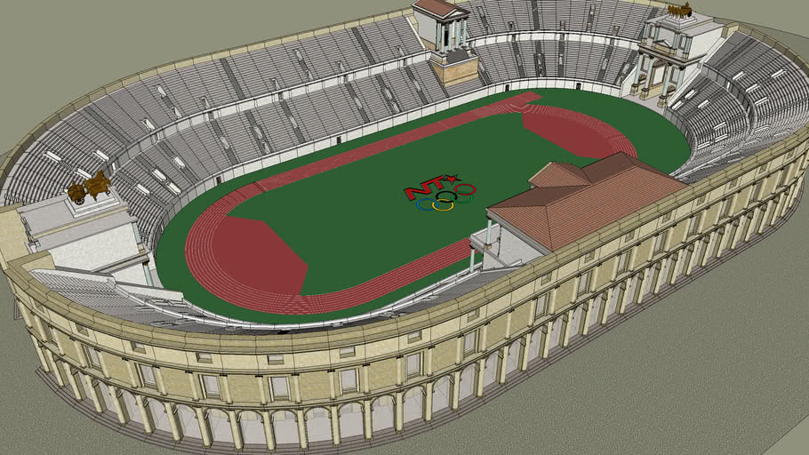Circus Maximus track and field | 3D Warehouse