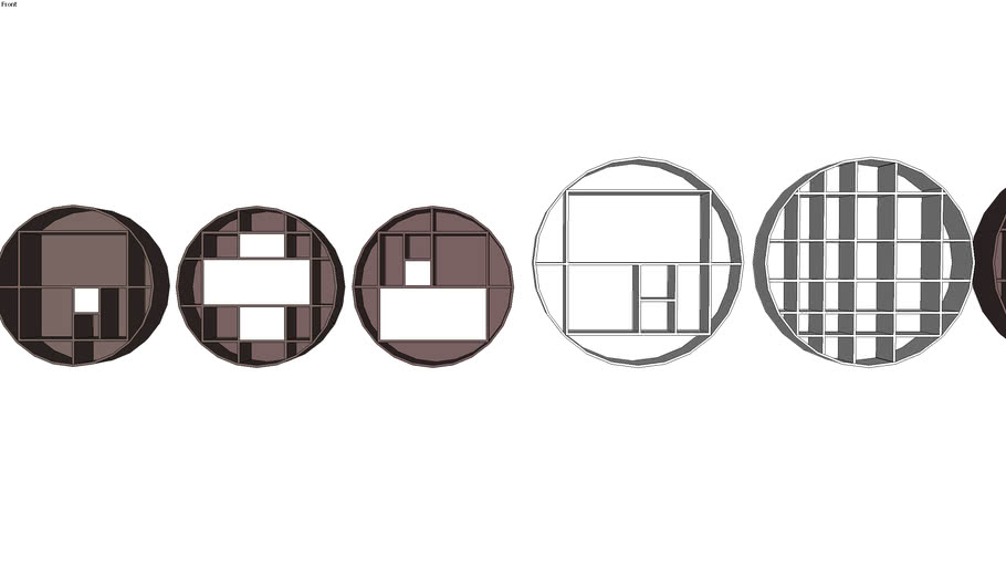 circle shelf | 3D Warehouse