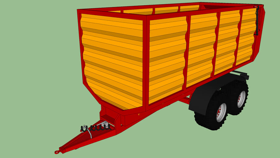Silage trailer | 3D Warehouse
