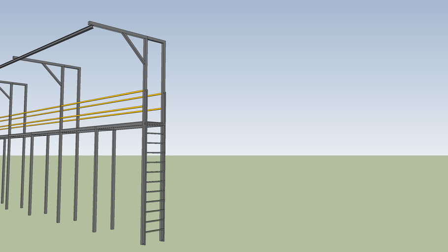 Railcar Tarping Station updated | 3D Warehouse