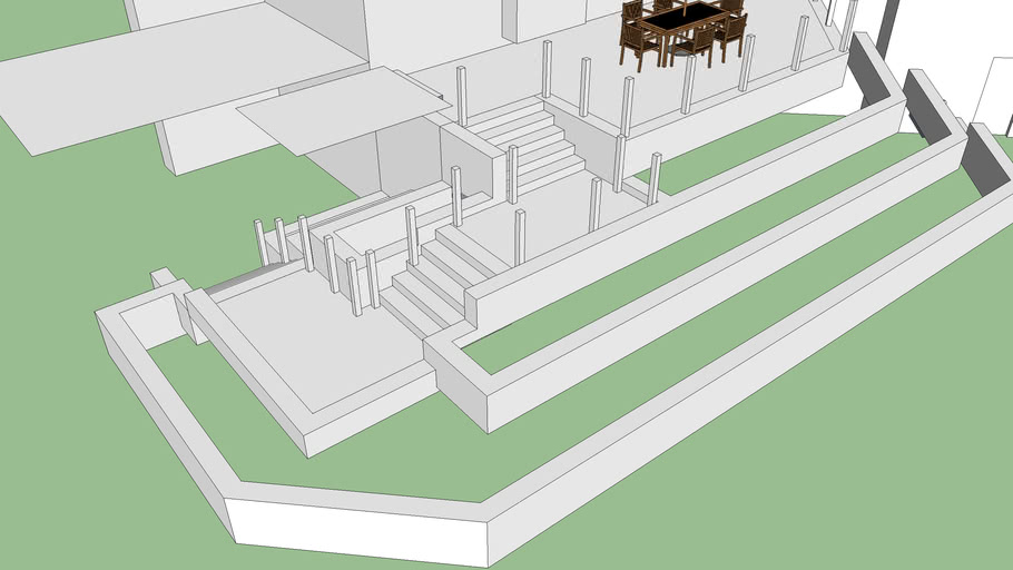 Steps and Walls | 3D Warehouse