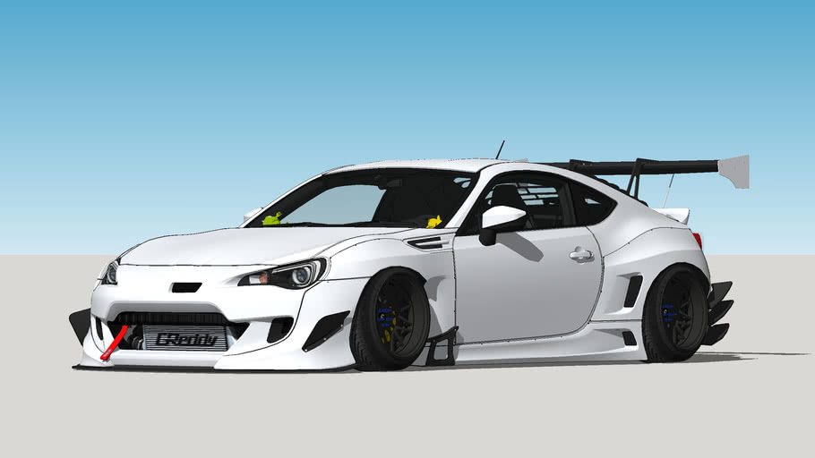 2014 Subaru - BRZ Rocket Bunny V3 Pandem * | 3D Warehouse