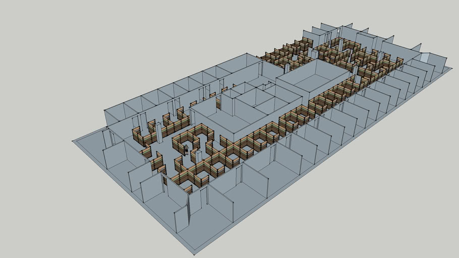 ITE Office Layout | 3D Warehouse
