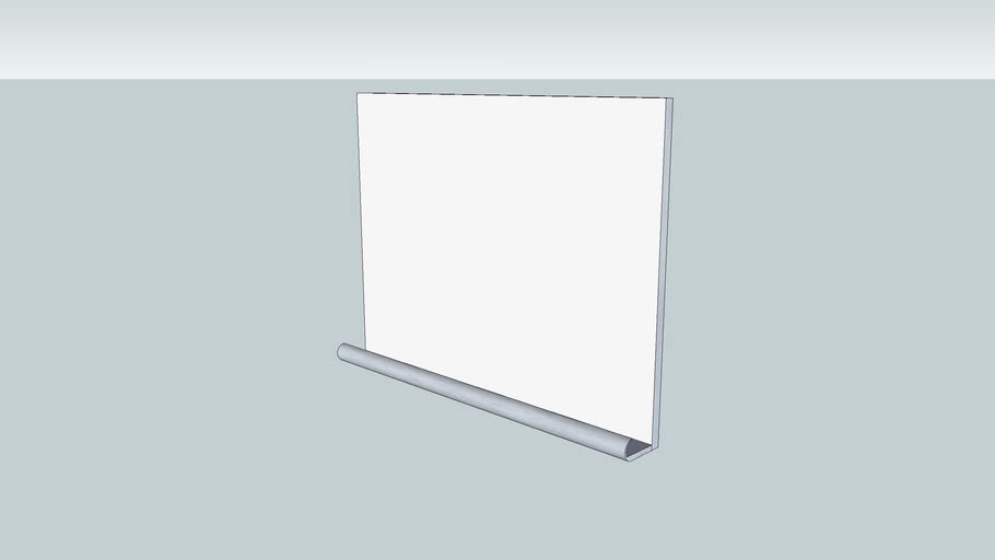 Simple White Board | 3D Warehouse